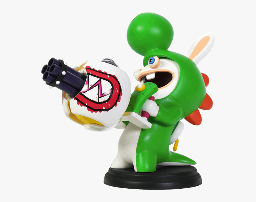 Mario Plus Rabbids Kingdom Battle Figurine, HD Png Download ...