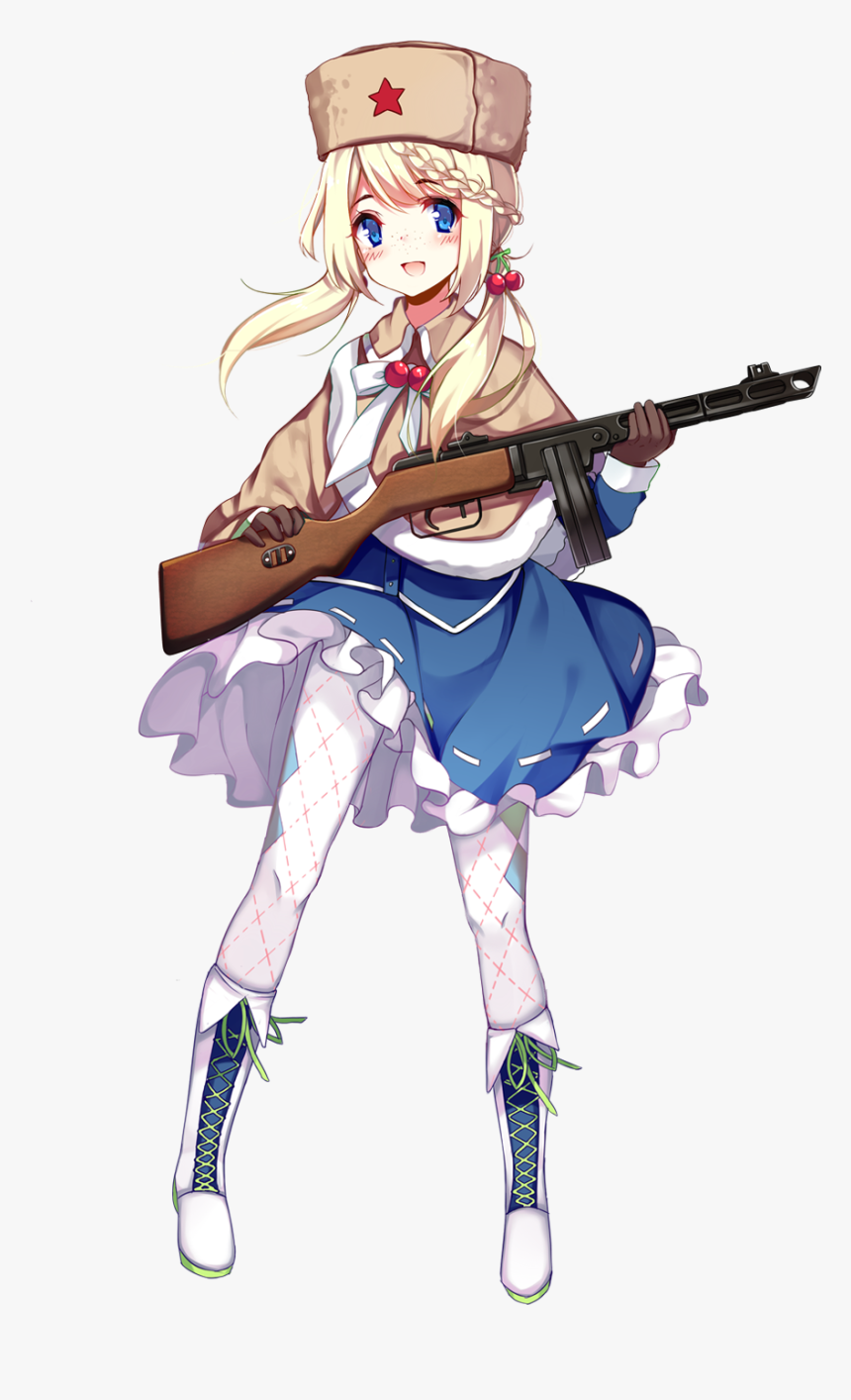 Girls Frontline Wikia - Girls Frontline Ppsh, HD Png Download ...