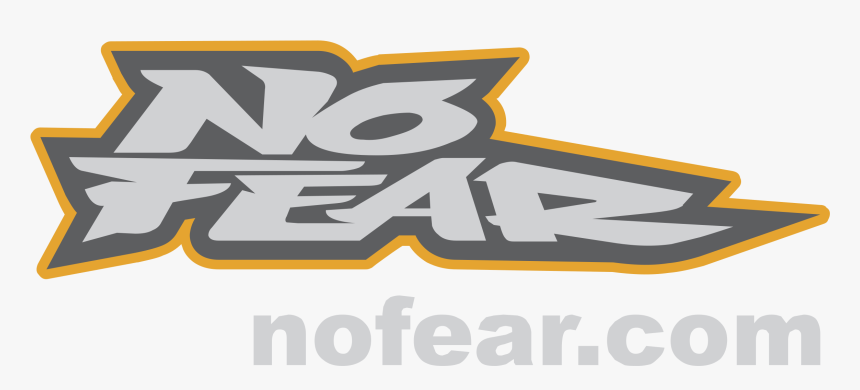 No Fear Logo Png Transparent - No Fear Car Sticker, Png Download ...