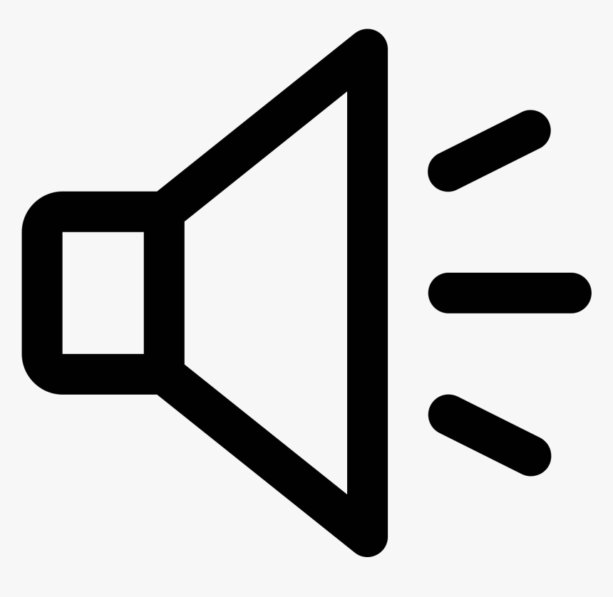 Icone Son Png 8 » Png Image - Sound Off Svg, Transparent Png ...
