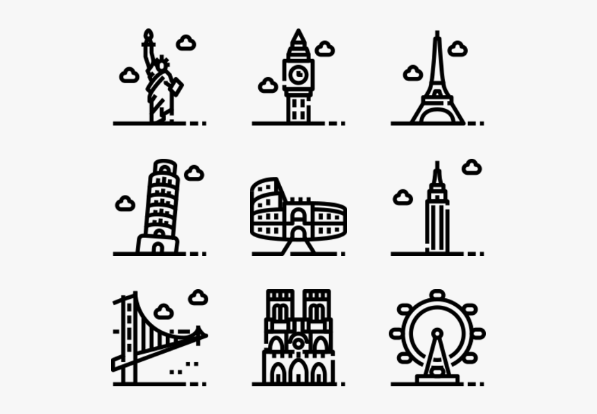 Travel Icons Png - Travel Iconos Vector Png, Transparent Png ...