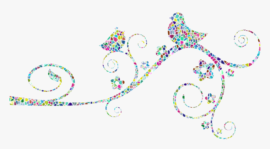 Flourishes Clipart Transparent Swirl Background - Wedding Flourish With ...