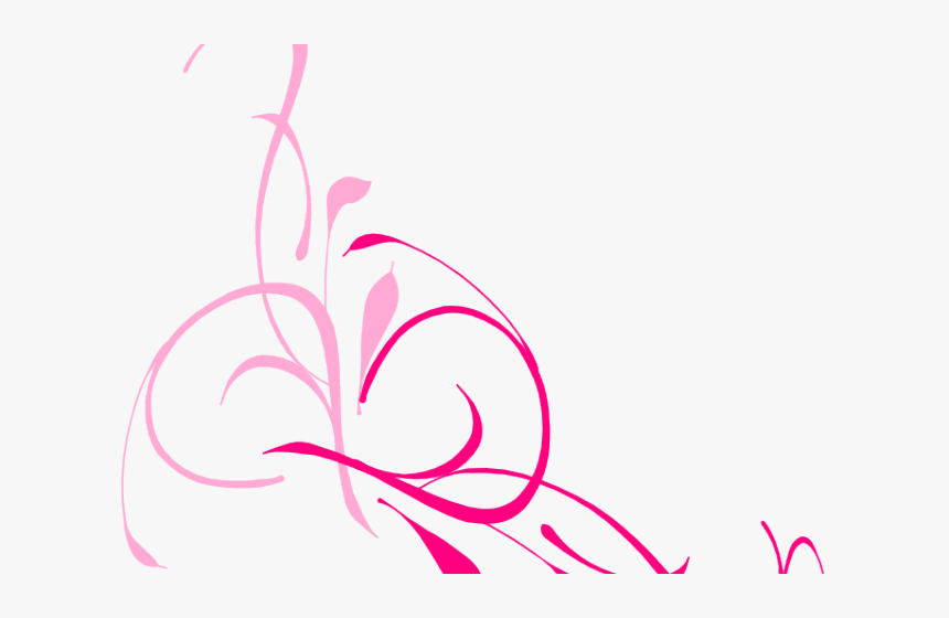 Pink Swirl Designs Png