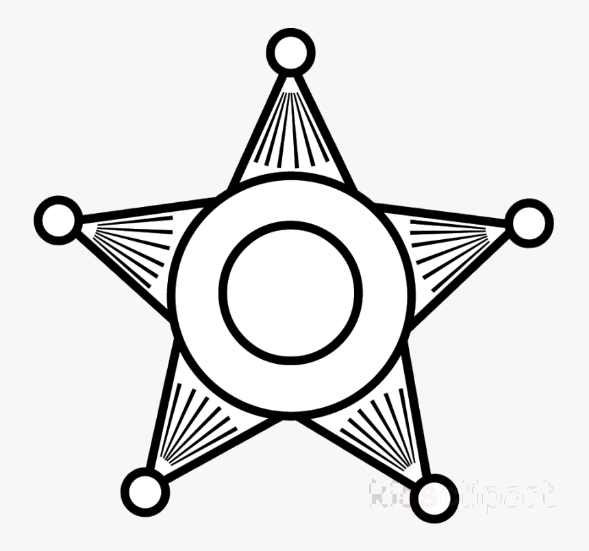 Police Badge Polouse Clipart Easy Star Old Transparent - Deputy Sheriff ...