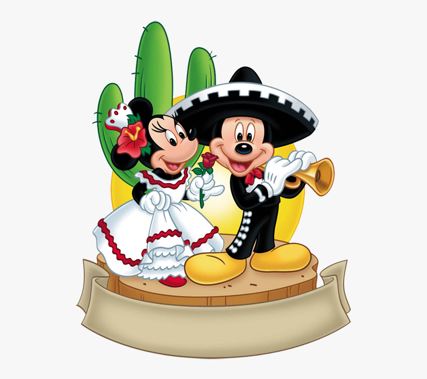 Mexican Mickey And Minnie Clipart , Png Download - Mexican Mickey Mouse ...