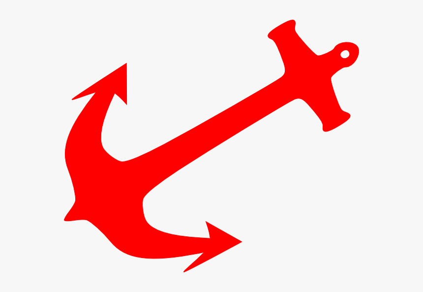 Red Anchor Clip Art, HD Png Download , Transparent Png Image - PNGitem