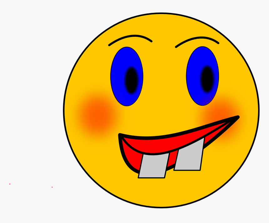 Smiley, Crazy, Wacky, Head, Face, Round, Smile, Yellow - Circle Funny ...