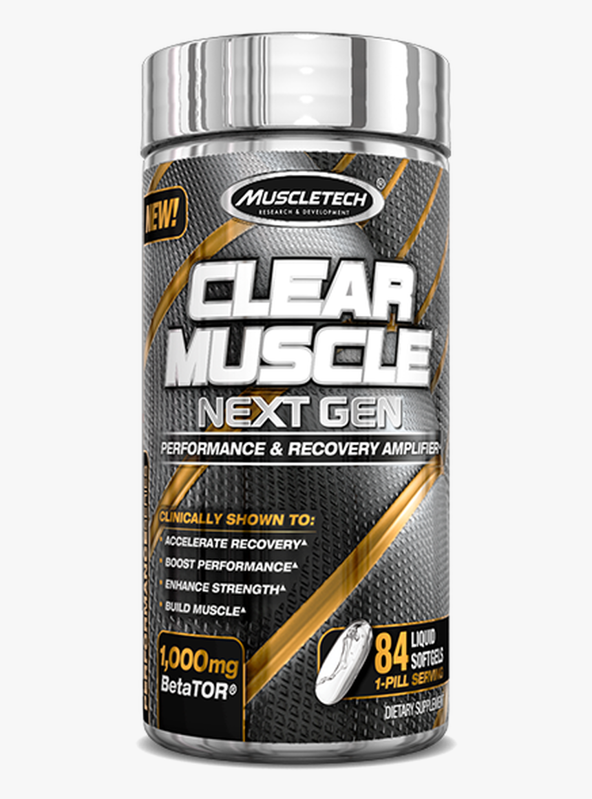 Clear Muscle Next Gen - Muscletech, HD Png Download , Transparent Png ...