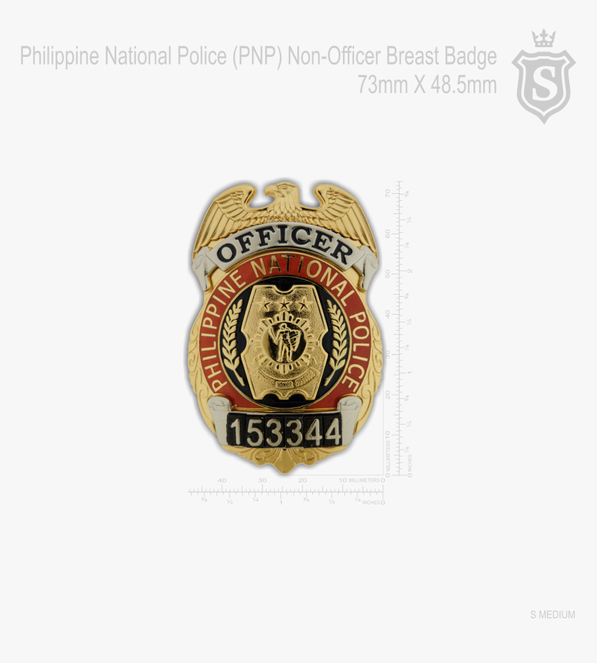 Philippine National Police Logo Black