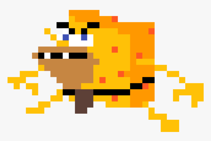 8 Bit Art Meme, HD Png Download , Transparent Png Image - PNGitem