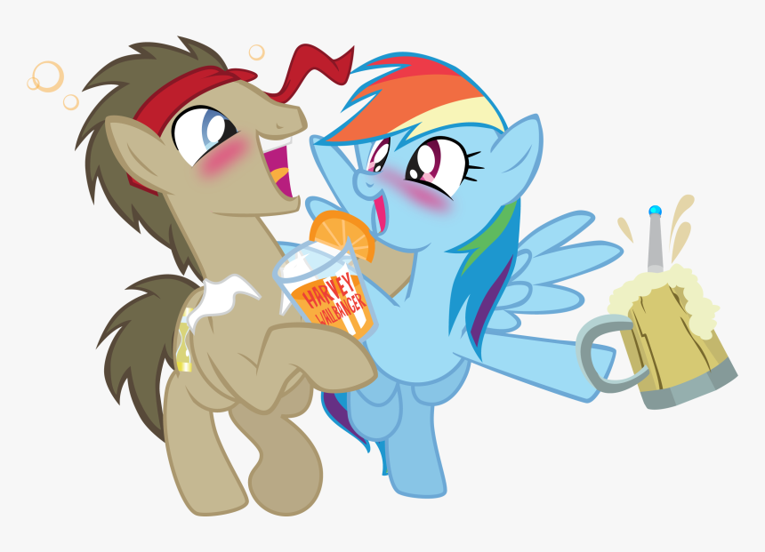 Doctor Whooves And Rainbow Dash, HD Png Download , Transparent Png ...