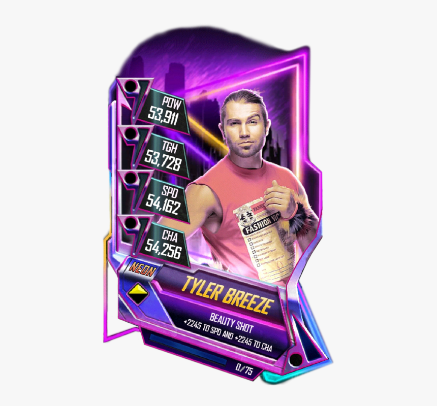 Wwe Supercard Neon Pro, HD Png Download , Transparent Png Image - PNGitem