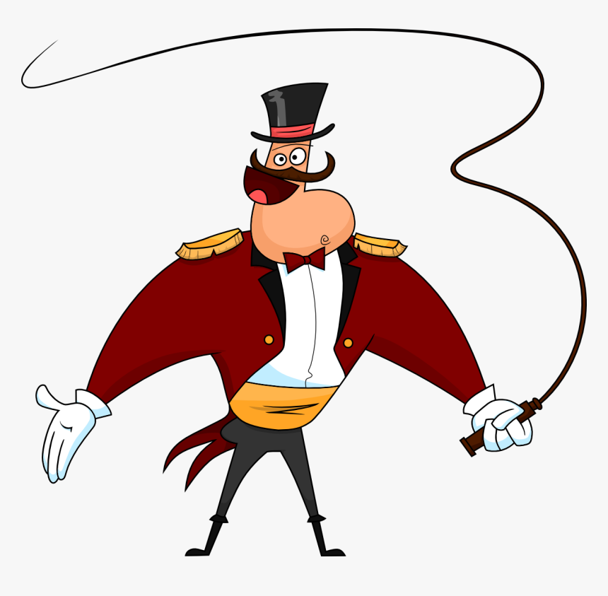 Ringmaster Circus Animation Cartoon Clip Art - Circus Cartoon ...