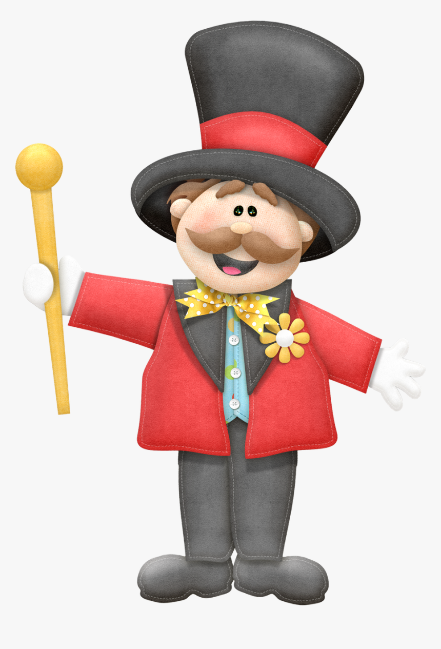 Transparent Ringmaster Clipart - Circus Cute Ringmaster Clipart, HD Png ...