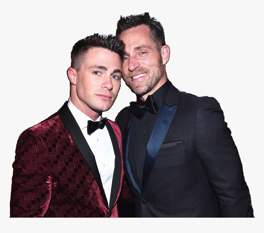 Colton Haynes & Jeff Leatham Lgb - Colton Haynes Father, HD Png ...