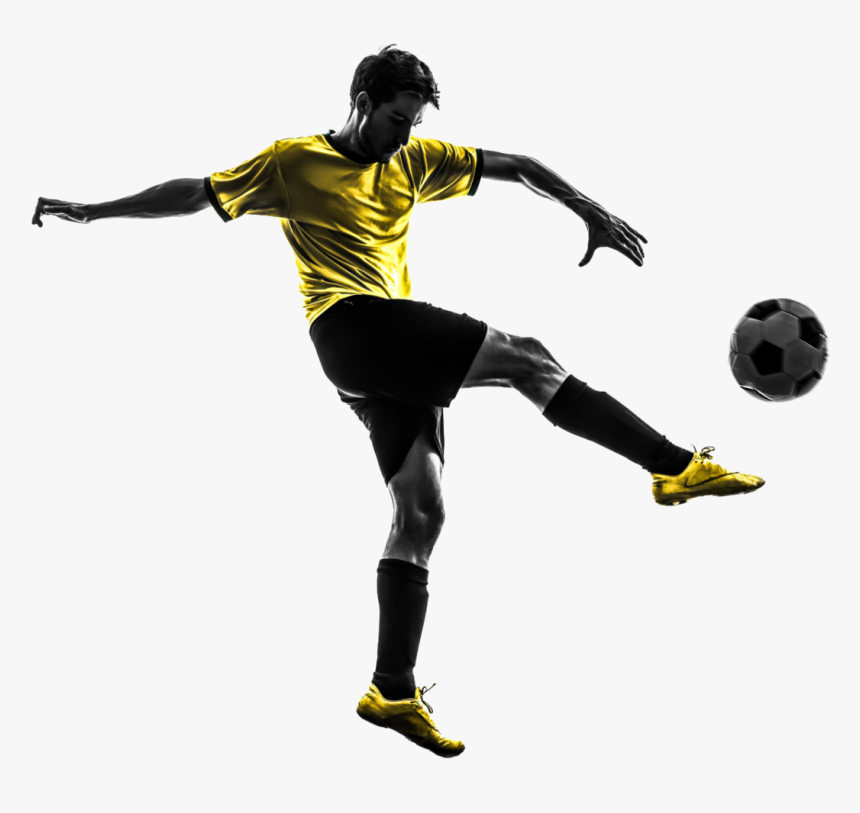 Soccer Performance - Soccer Player White Background, HD Png Download ...