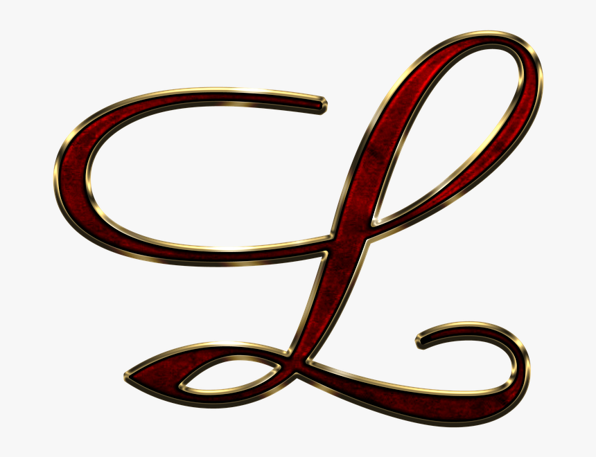 Initial Letters Png - Letter L No Background, Transparent Png ...