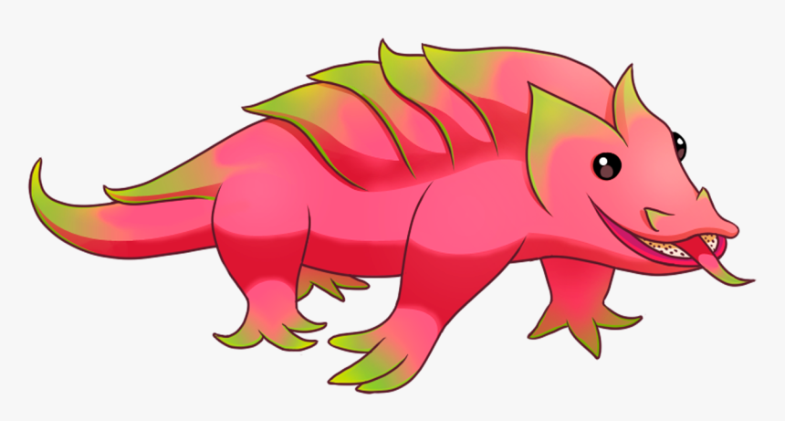 Dragon Fruit Animated Clipart - Dragon Fruit Cartoon Png, Transparent ...