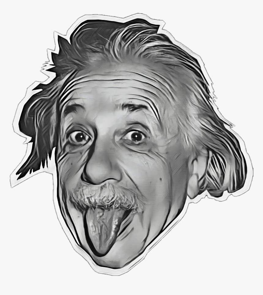 Einstein Sticker, HD Png Download , Transparent Png Image - PNGitem