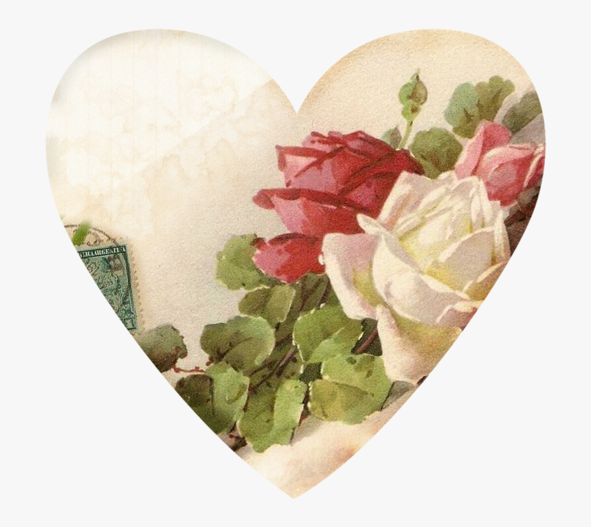 Transparent Vintage Hearts Clipart, HD Png Download , Transparent Png ...