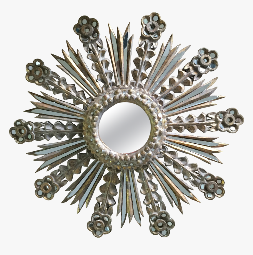 Sunburst Silver Mirror, HD Png Download , Transparent Png Image - PNGitem