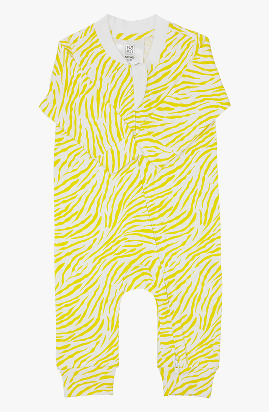 Yellow Zebra Print Onsie, HD Png Download , Transparent Png Image - PNGitem
