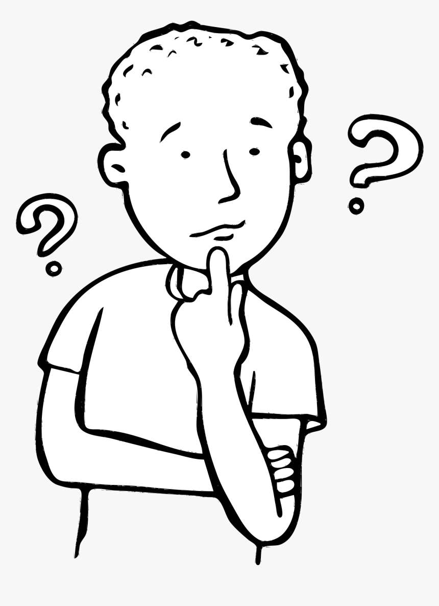 Transparent Think Clipart Black And White, HD Png Download ...
