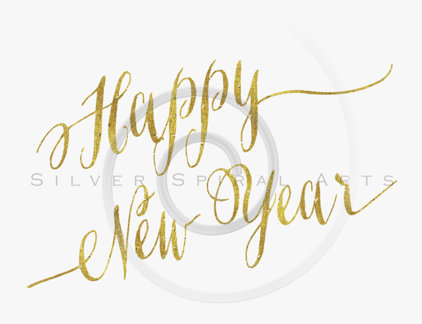 Transparent Happy New Year Gold Png, Png Download , Transparent Png ...