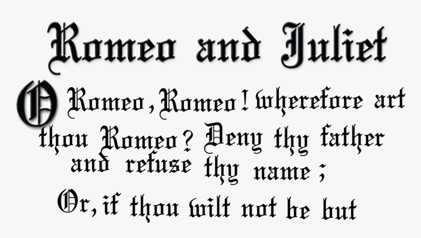 Romeo And Juliet 823 Words, HD Png Download , Transparent Png Image ...