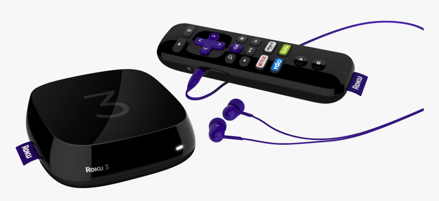 Roku 3, HD Png Download , Transparent Png Image - PNGitem