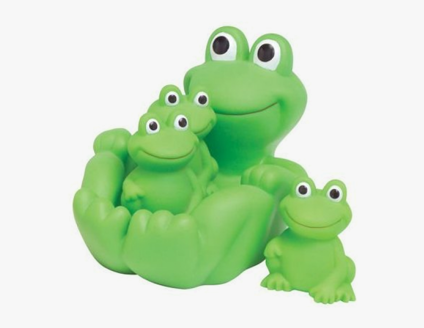 Image Of Frog Floatie Family Bathtub Toys, HD Png Download ...