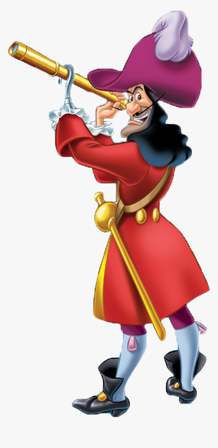 Captain Hook Png, Transparent Png , Transparent Png Image - PNGitem