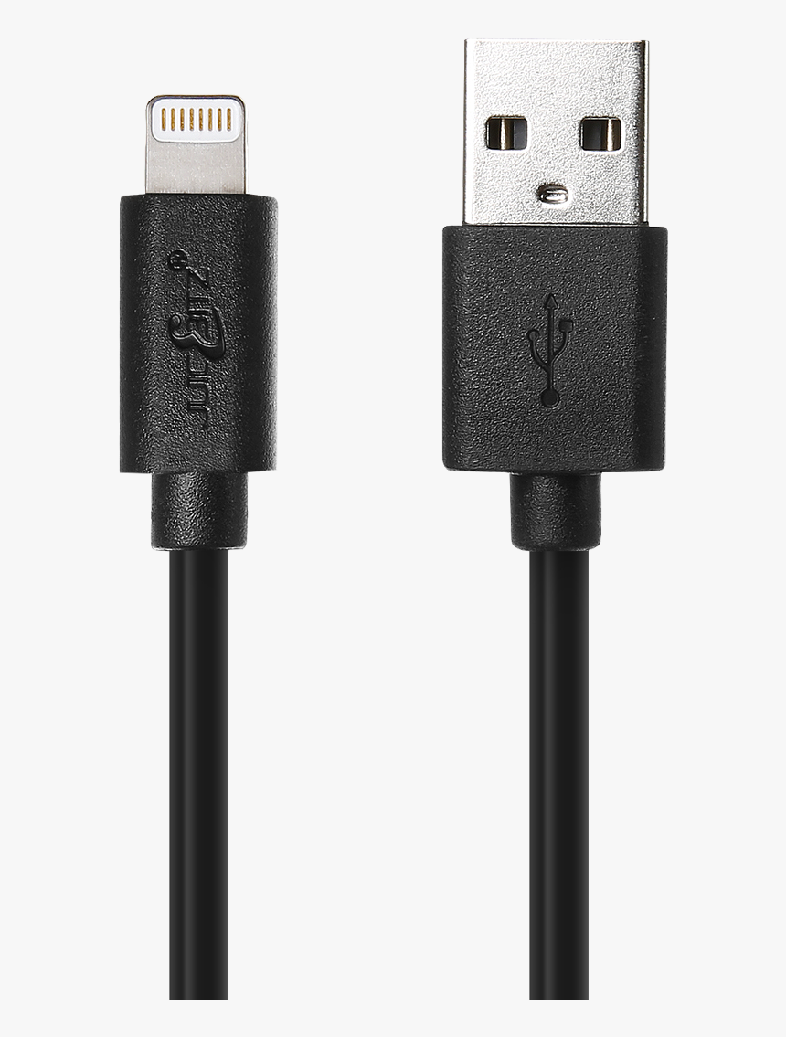 5m Black 20awg Usb 8 Pin Charging Cable Sync Lead For, HD Png Download ...