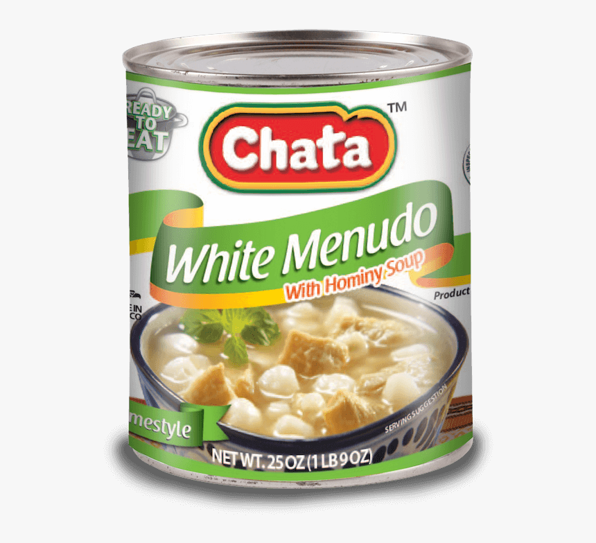 Chata Red Menudo 25 Oz Chata White Menudo 25 Oz, HD Png Download ...