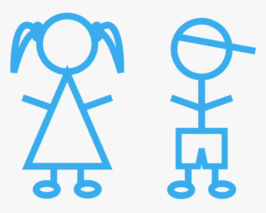Transparent Female Stick Figure Png, Png Download , Transparent Png ...