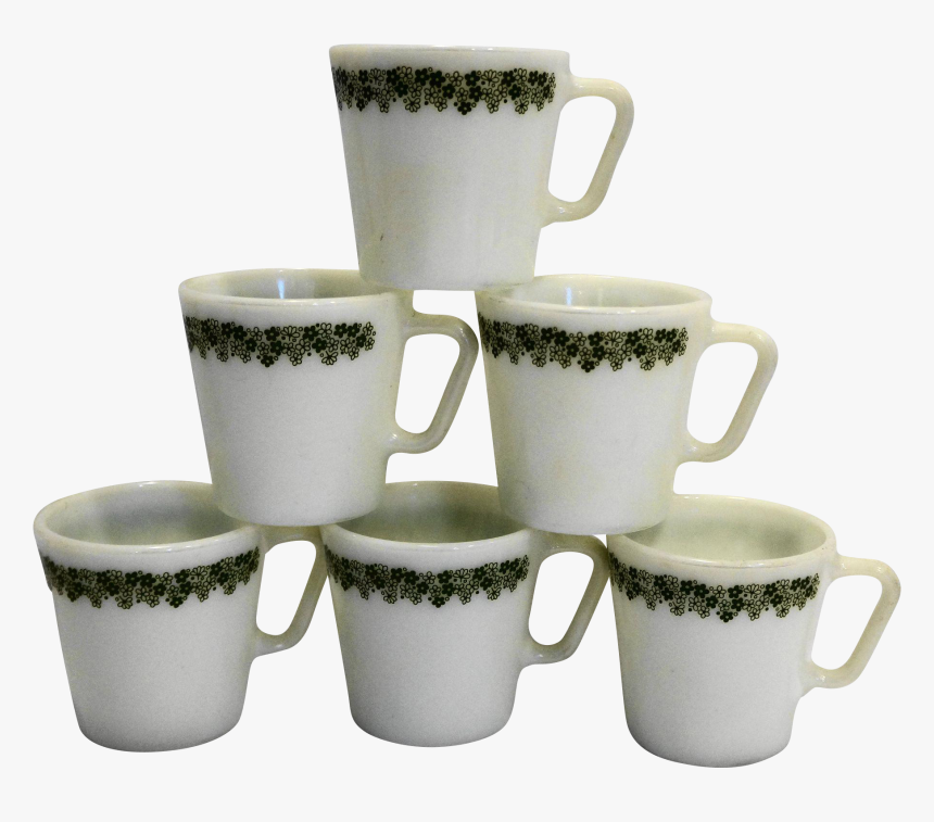 Pyrex Spring Blossom Crazy Daisy Green Flowers White, HD Png Download ...