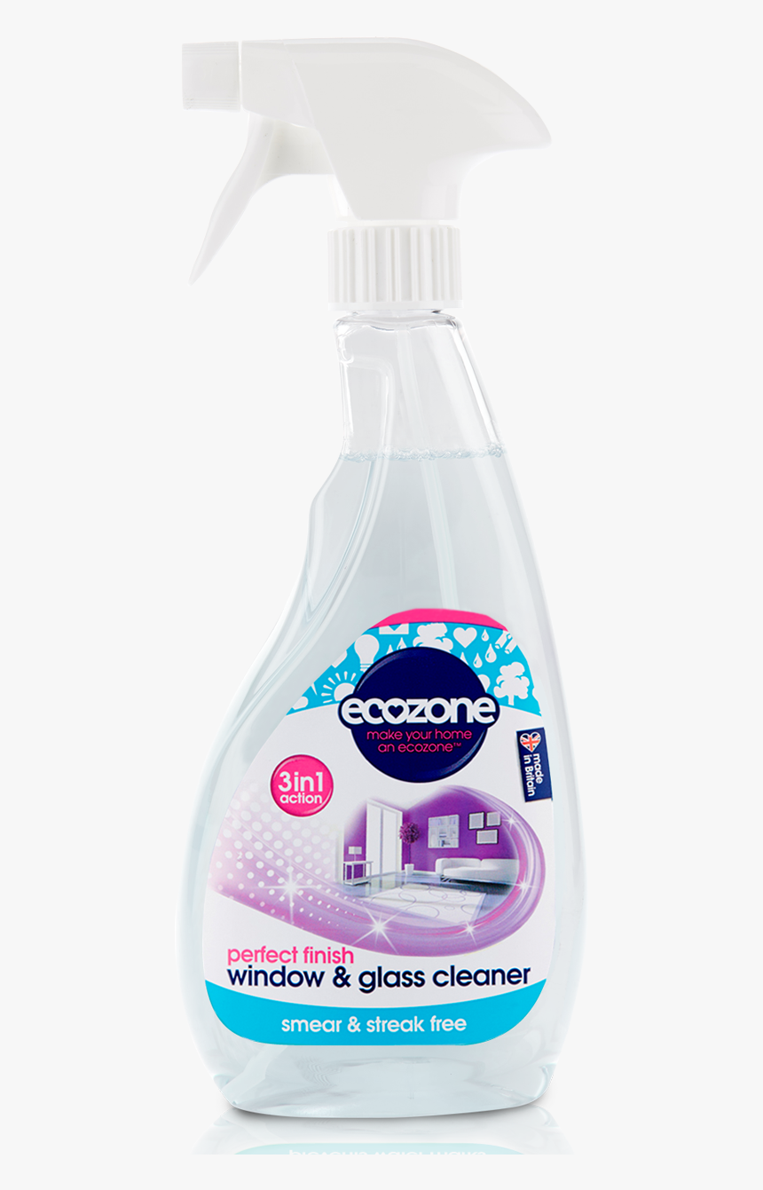 Ecozone Window & Glass Cleaner Spray, HD Png Download , Transparent Png ...