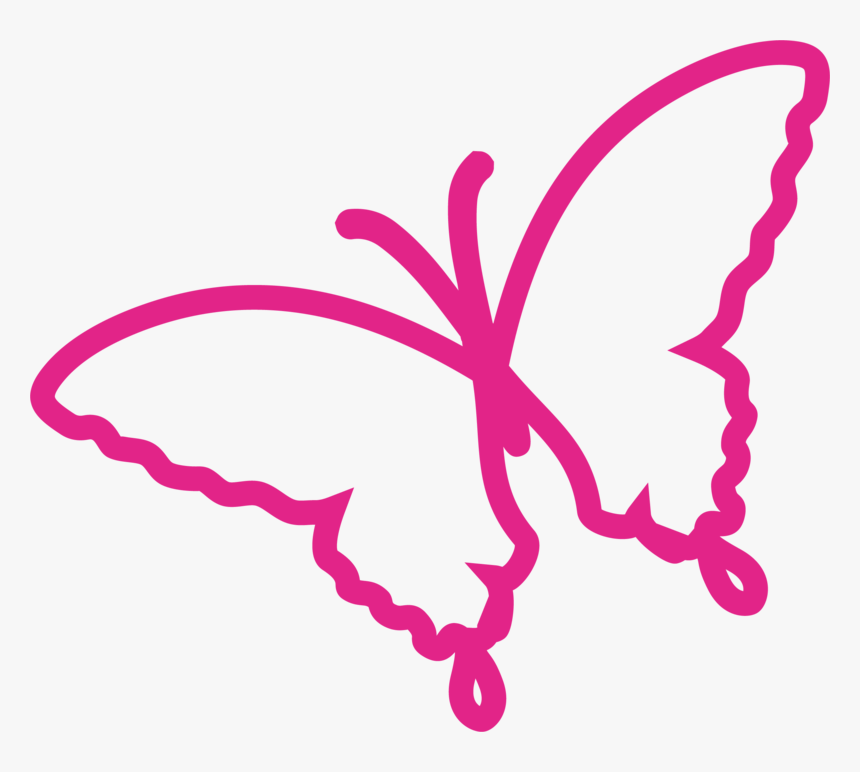 Butterfly Outline Png, Transparent Png , Transparent Png Image - PNGitem