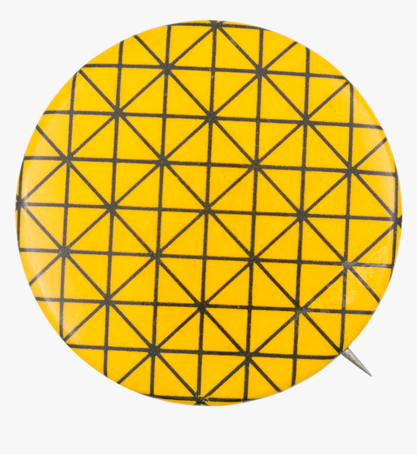 Yellow Pattern Art Button Museum, HD Png Download , Transparent Png ...