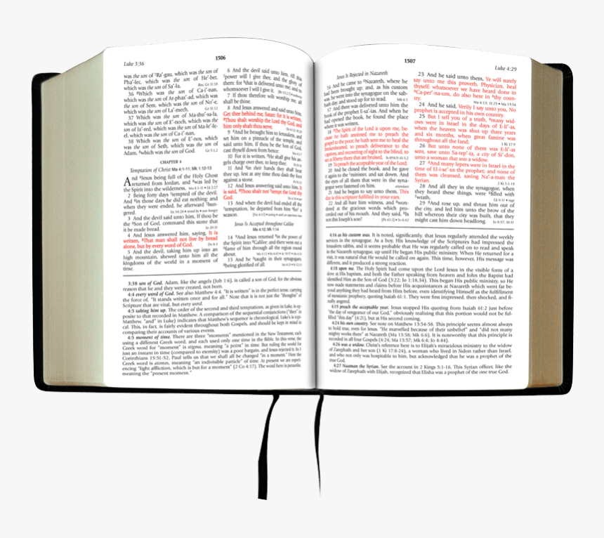 Transparent Open Bible Png, Png Download , Transparent Png Image - PNGitem
