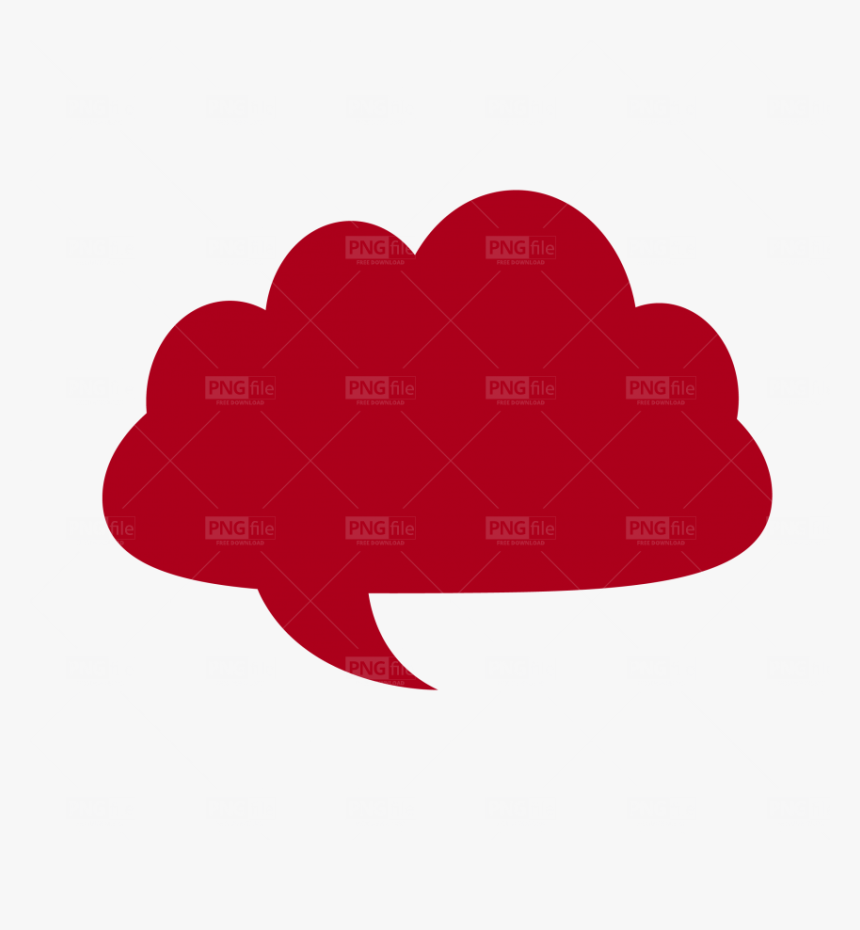 Speech Cloud Png, Transparent Png , Transparent Png Image - PNGitem