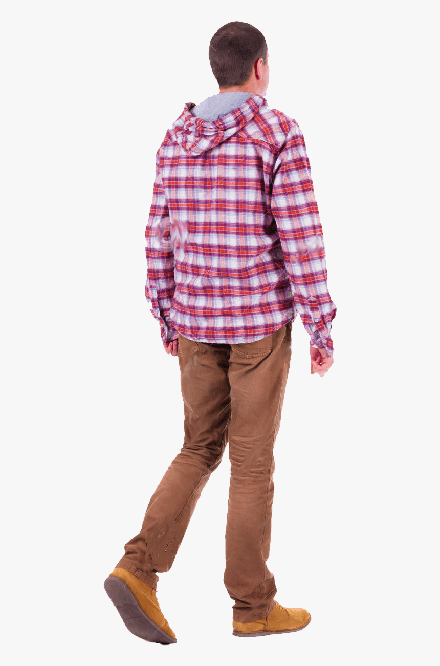 Person Standing Back View Transparent , Png Download, Png Download ...