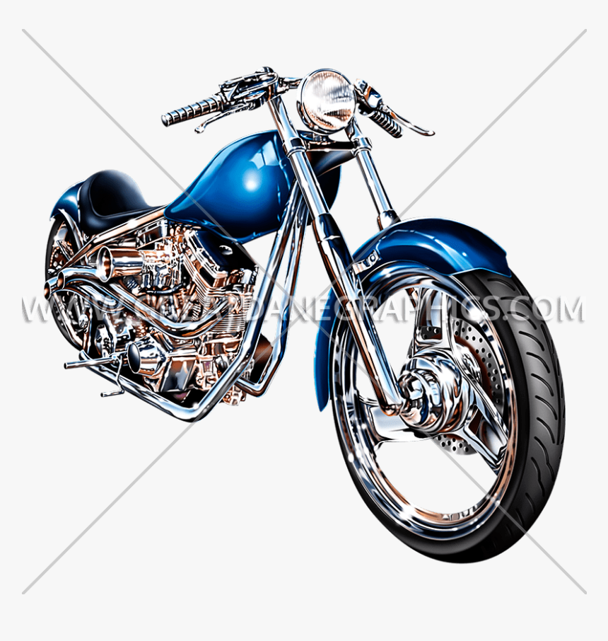 Chopper Motorcycle Png, Transparent Png , Transparent Png Image - PNGitem