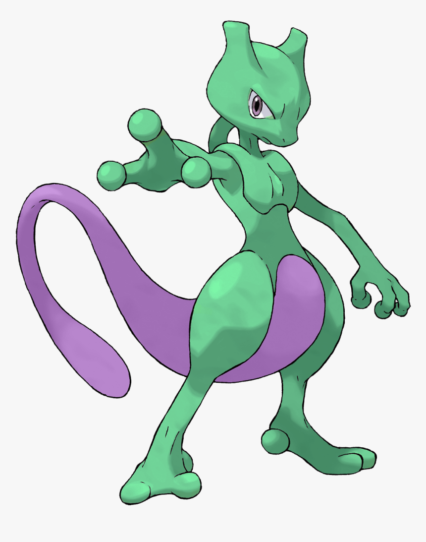 Transparent Mewtwo - Pokemon Mewtwo, HD Png Download , Transparent Png ...