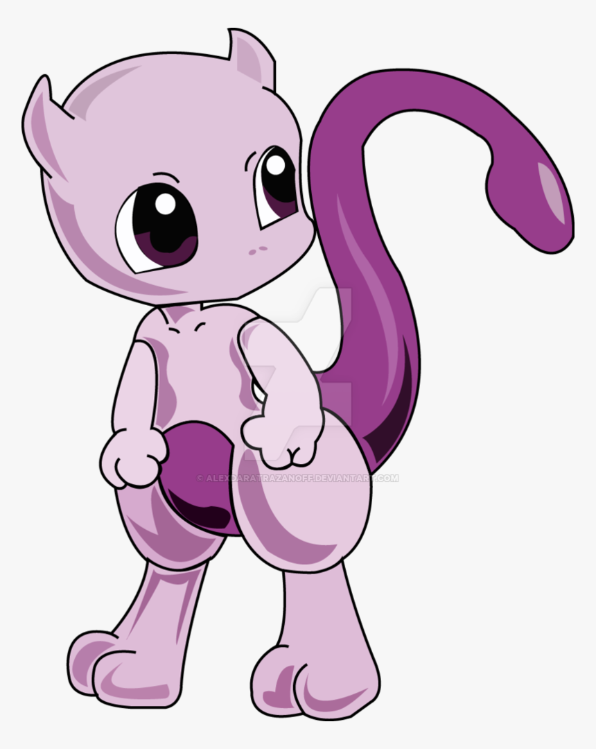 Transparent Mewtwo - Mewtwo Chibi, HD Png Download , Transparent Png ...