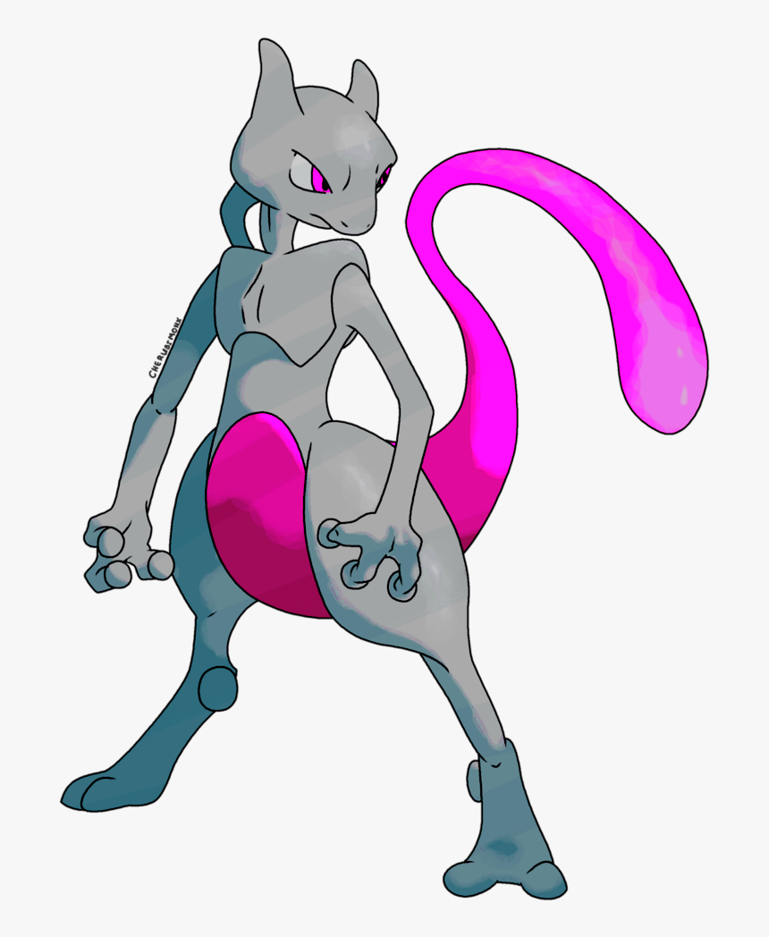 #mewtwo - Shiny Mewtwo No Background, HD Png Download , Transparent Png ...