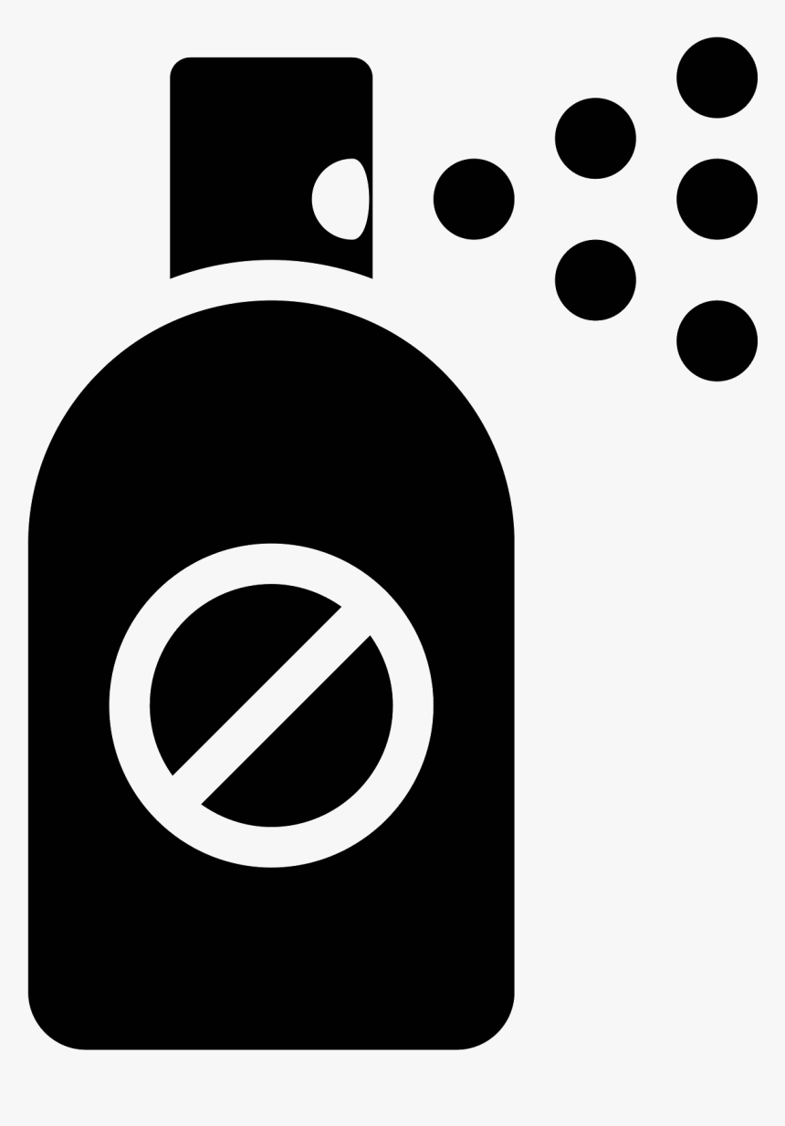 The Deadly Spray Icon Is A Bottle With A Lid On The - Circle, HD Png ...