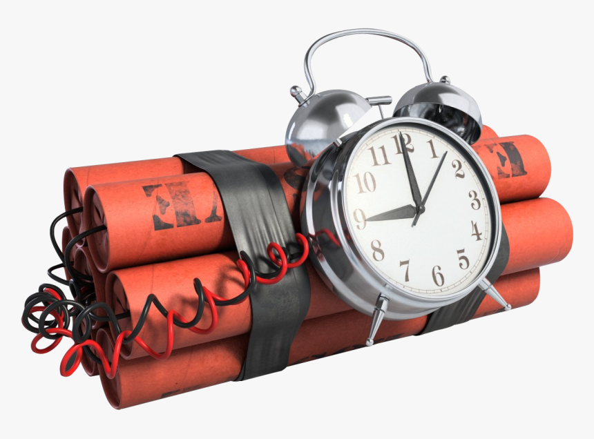 Time, Clock, Bomb Pictures - Transparent Background Bomb Png ...