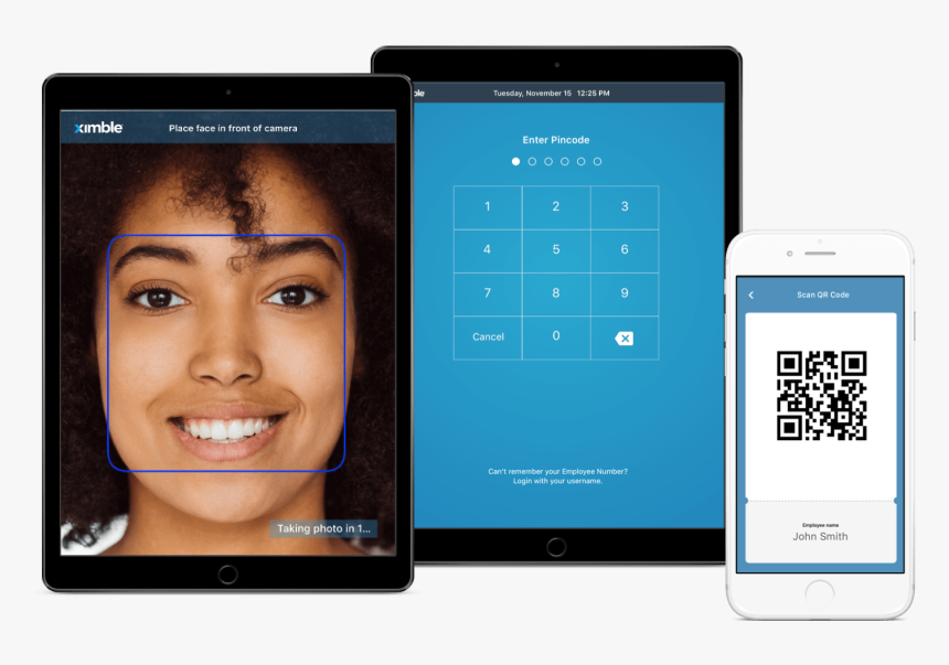 Time Clock Software - Smartphone, HD Png Download , Transparent Png ...