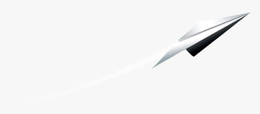 Paper Plane Airplane White - Airplane, HD Png Download , Transparent ...